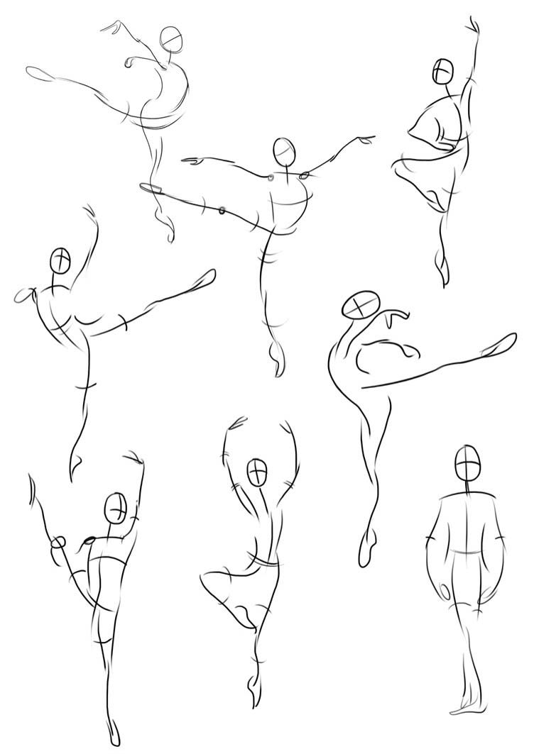 Ballerina Drawing Reference And Sketches For Artists