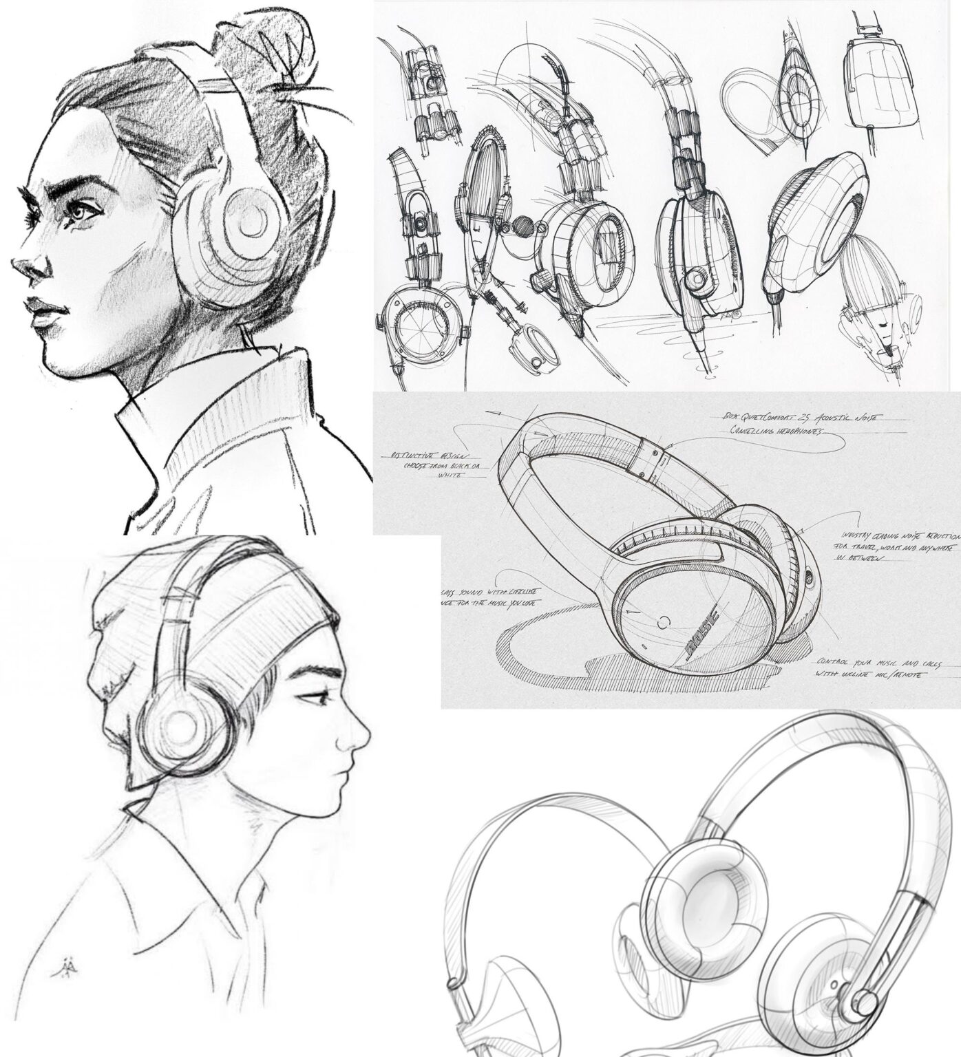 Headphones Drawing Reference And Sketches For Artists Headphones Drawing Reference And Sketches For Artists